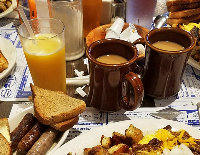 Morning fuel, assemble! This spread of coffee and juice is like the Avengers of breakfast beverages &ndash; individually great, unstoppable together.