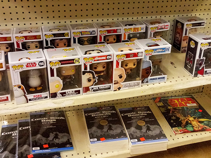 Pop culture paradise! From Porgs to The Rock, these Funko Pops are like a miniature Comic-Con waiting to invade your shelves.