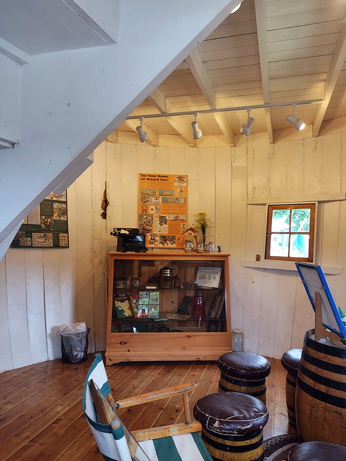 A barrel of laughs and history! The museum's interior is packed with fascinating exhibits that'll leave you positively pickled with delight.