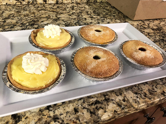 Pie-fection in miniature! These little rounds of joy prove that good things really do come in small packages. Warning: May induce uncontrollable happy dances.