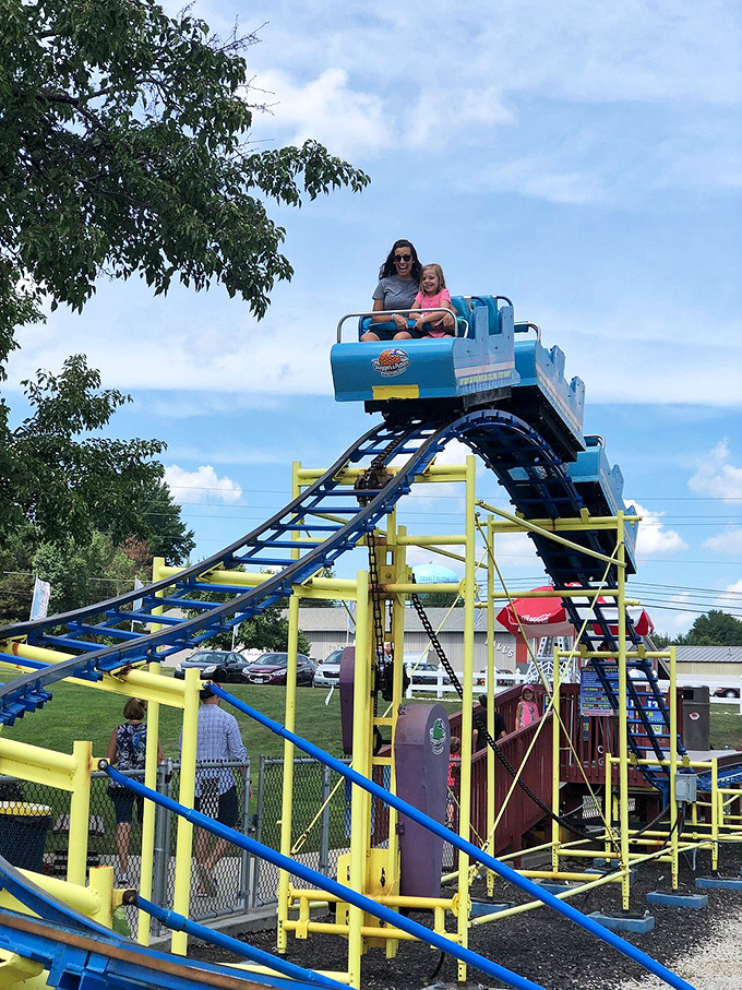Reach for the sky on this pint-sized roller coaster. It's like a thrilling bedtime story come to life &ndash; no pajamas required!
