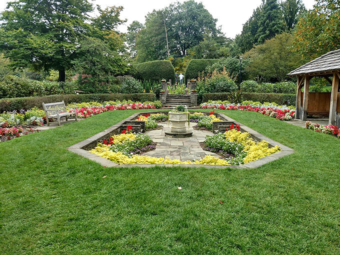 A garden so pristine, it makes your neighbor's prized petunias look like weeds in comparison.