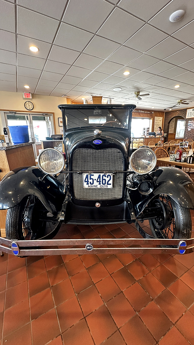Who needs a DeLorean when you've got this beauty? This vintage truck isn't just eye candy&mdash;it's a time machine on wheels.