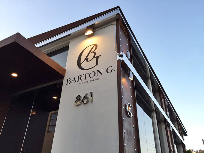 Barton G: Where your inner child and your sophisticated palate throw a dinner party together. Prepare for culinary theatrics that'll make you giggle.