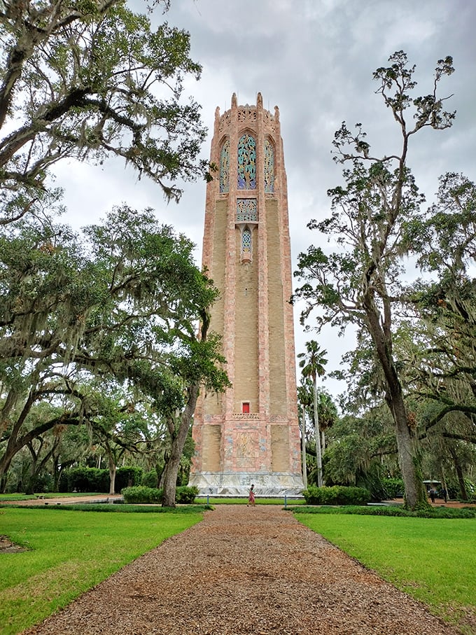 Bok Tower Gardens: A neo-Gothic skyscraper for squirrels, complete with melodious bells and lush landscapes.