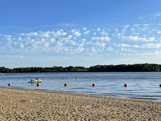 Clinton Lake State Recreation Area: Where 'gone fishing' isn't just an excuse to avoid work. This lake is so vast, it has its own zip code.