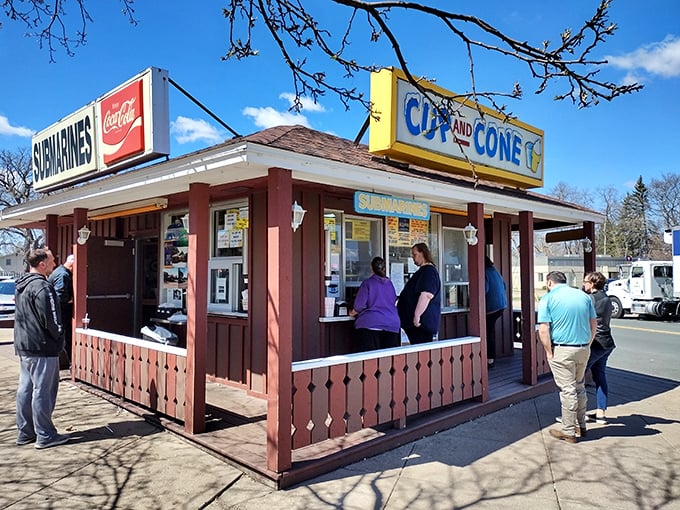 Cup and Cone: Proof that good things come in small packages! This White Bear Lake landmark serves up nostalgia by the scoop.