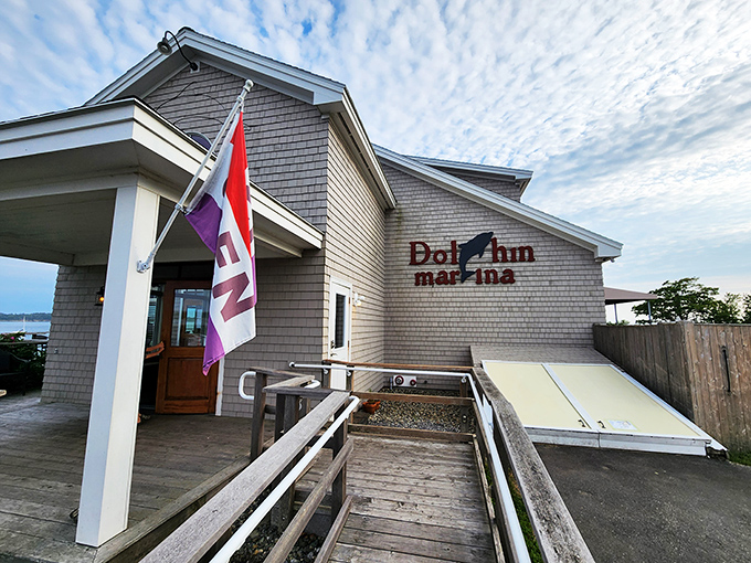 The Dolphin Marina: Where chowder legends are born and lobsters meet their delicious destiny. Expect to leave full and photo-happy.