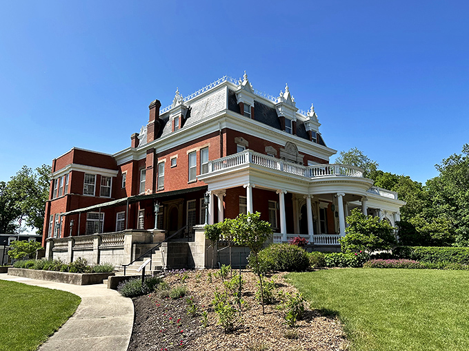 Ellwood House Museum: "Barbed wire never looked so good! This Second Empire stunner is living proof that fences make good fortunes."
