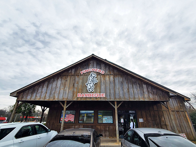 Fincher's Barbecue: Where the wood paneling is almost as smoky as the brisket. A Macon institution that's stood the test of time &ndash; and taste.