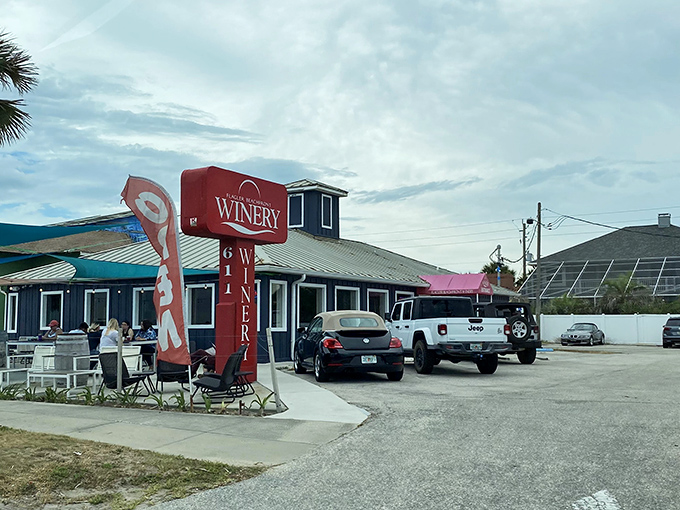 Flagler Beachfront Winery: Sand, surf, and Sauvignon Blanc! This beachside beauty proves wine tastes better with a sea breeze.