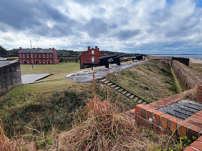 Sand, sea, and specters! This fort's got more history than a Ken Burns documentary and twice the atmosphere.