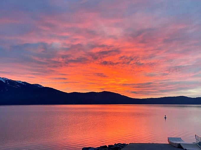 Lake Almanor: So serene, you half expect to see a unicorn come down for a drink.