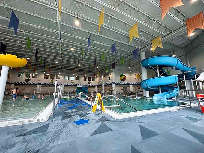 Splash, play, and stay all day at Maple Grove Community Center. It's like a cruise ship, minus the seasickness and overpriced drinks.