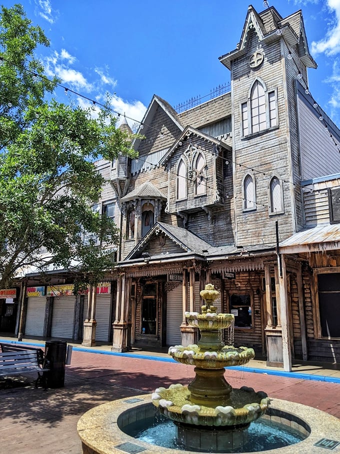 Step back in time! Old Town's vintage vibes will have you checking your DeLorean's flux capacitor.