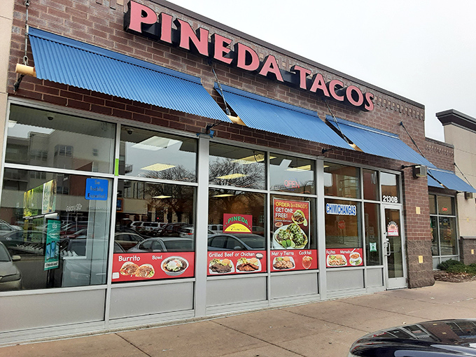 Pineda Tacos: Don't judge a book by its cover – or a taqueria by its storefront. This unassuming spot hides flavor superpowers within.