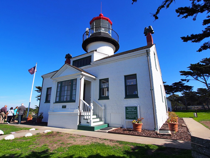 "Point Pinos: The Betty White of lighthouses. Charming, enduring, and full of surprises since 1855."