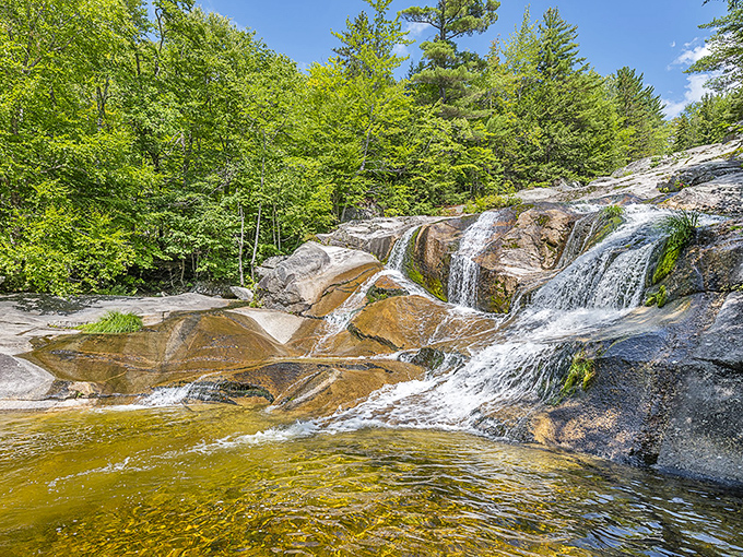 Step Falls: Nature's own water park, minus the lines and overpriced snacks. Slippery when wet – proceed with childlike wonder!