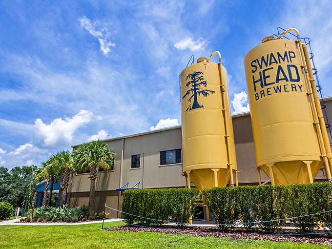 Swamp Head Brewery: Gainesville's hoppy oasis. It's like a nature preserve, but the only wildlife you'll encounter is in your glass.