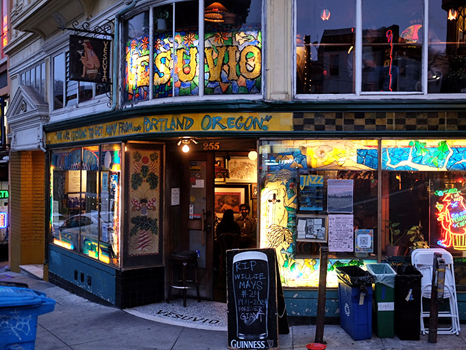 Vesuvio Cafe: Where the spirits of Beat poets linger and every drink comes with a side of literary inspiration.