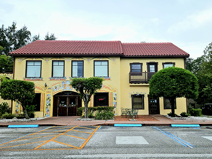 Yalaha Bakery: A slice of Bavaria in the Sunshine State! This picturesque yellow building houses German treats with a Florida twist.