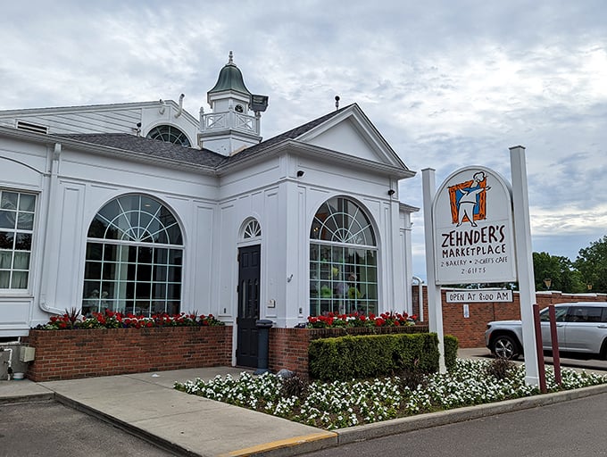 Zehnder's: Clucking since 1856! This chicken wonderland is the Willy Wonka factory of poultry.