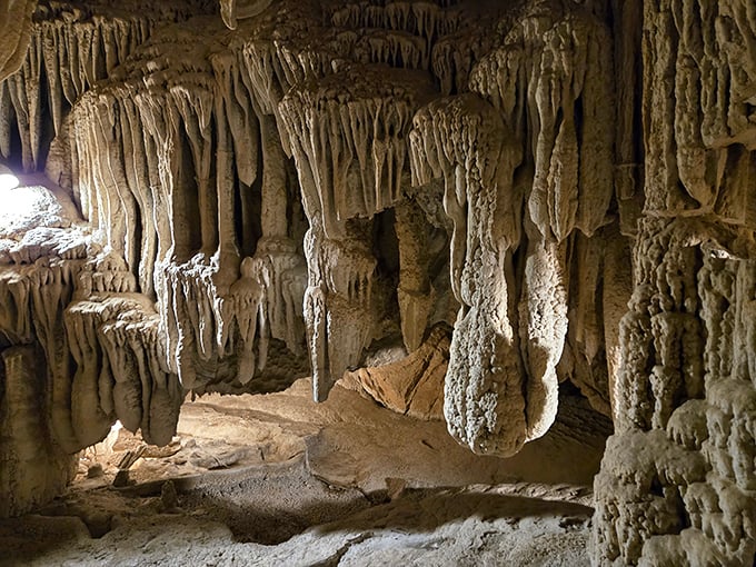 Who needs water parks when you've got natural rock slides? Boyden Cavern offers thrills for the young at heart.