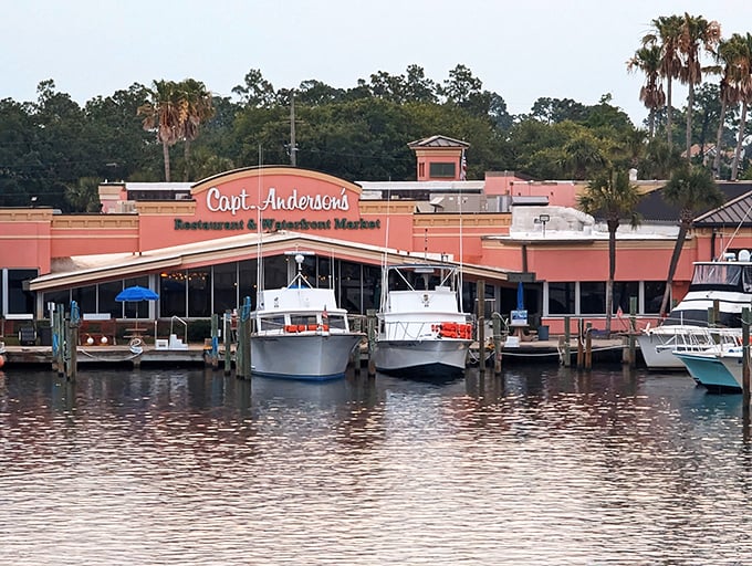 Ahoy, seafood lovers! Capt. Anderson's is serving up ocean treasures that would make Poseidon himself jealous.
