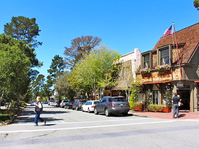 Charming alleyways and hidden courtyards make Carmel a explorer's dream. It's like a maze, but with better shopping at every turn.