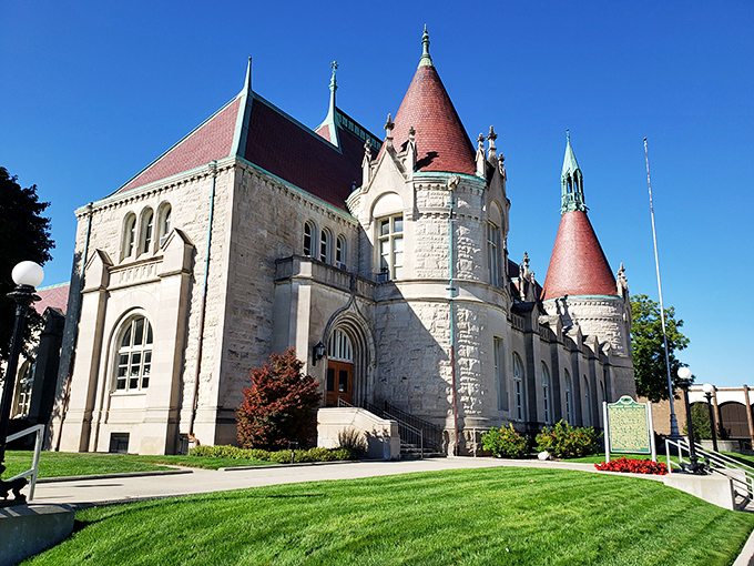 Holy turrets, Batman! This architectural gem stands as a testament to Saginaw's grand past, inviting visitors to step into a storybook come to life.
