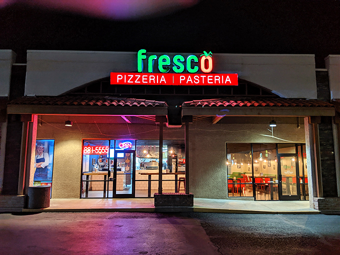 Can't decide between pizza and pasta? At Fresco, you don't have to! It's like the United Nations of Italian cuisine.