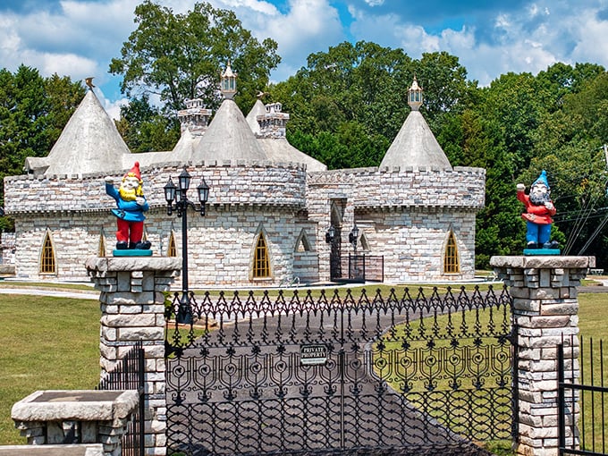 It's a small world after all! Gnome Castle brings fairy-tale charm to Alpharetta, no shrinking potion required.