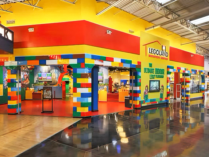 Detroit in miniature, made entirely of Lego. It's like being Godzilla, but with more clicking and less stomping!