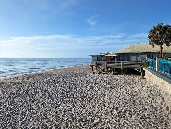 Dining with a splash: Ocean Grill offers a front-row seat to nature's most dramatic dinner theater &ndash; storm-tossed waves included!