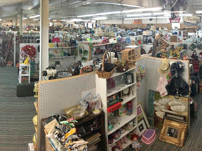 Nostalgia overload at Past Time! It's like someone raided every cool grandma's house and put it all under one roof.