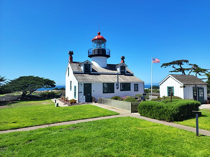 "History lesson meets ocean views at Point Pinos. Prepare for Fresnel lens facts and shipwreck tales galore!"