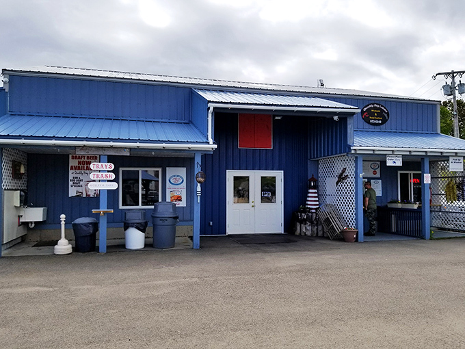 Blue paint and red lobsters &ndash; Quoddy Bay is a colorful adventure for your taste buds.