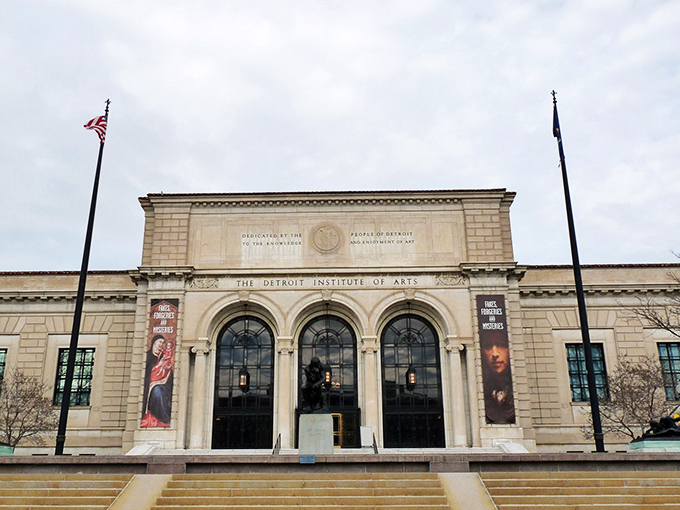 A cultural treasure trove with star power. The DIA's stunning facade hints at the artistic wonders and cinematic cameos within.