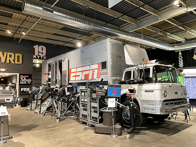 From rabbit ears to remote trucks, this broadcast museum is like stepping into your grandpa's stories about "the good old days."