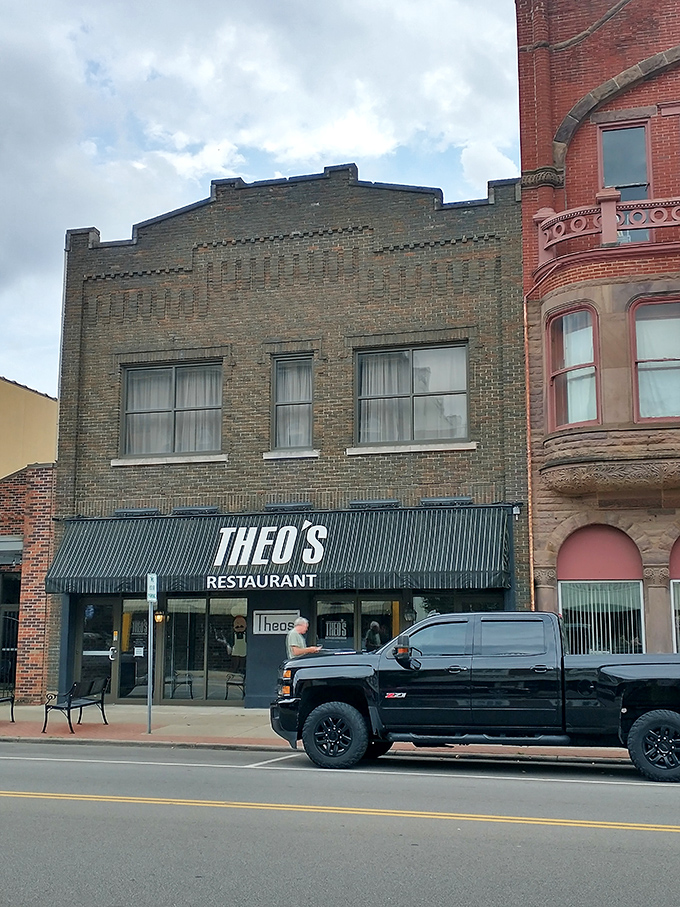 "Theo's: Where 'downtown' meets 'down home'. Big city flavors in a small town package &ndash; talk about punching above your weight!"