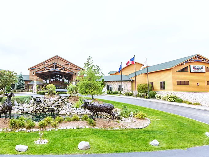 Forget "winter is coming." At Tundra Lodge, winter's always here, but so is summer. It's the weather-defying wonderland you never knew you needed.