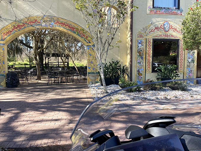 Yalaha's storybook facade is your ticket to a world of European-inspired pies. It's like a delicious cultural exchange program!