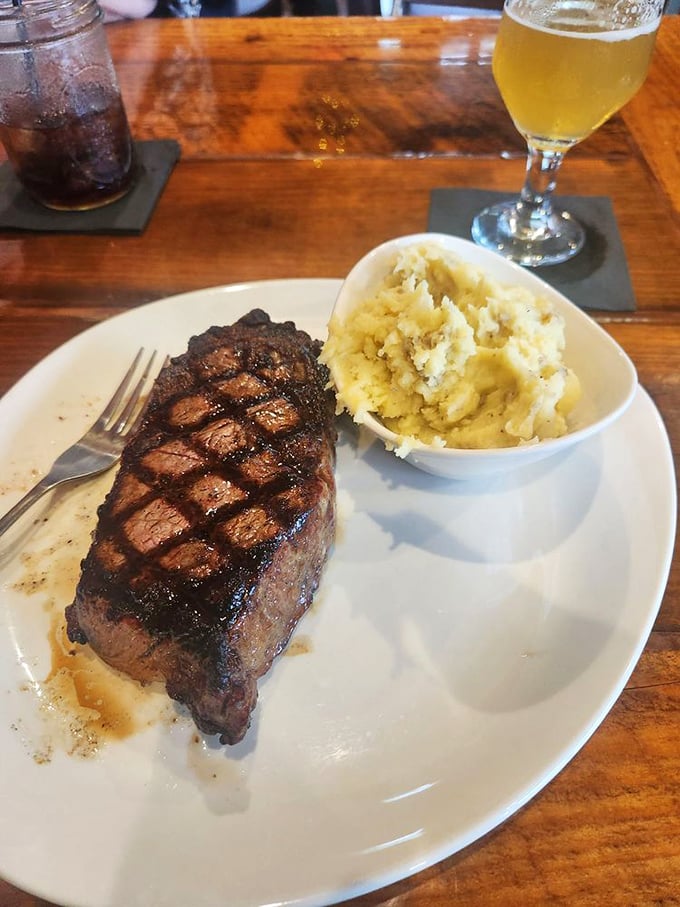 Warning: This steak may cause involuntary happy dances and sudden outbursts of "Mmm!" Prepare yourself accordingly.