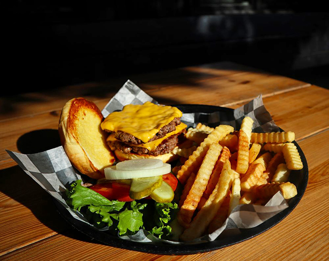 Hold onto your taste buds! This burger is bringing the sizzle and the drizzle. It's a hand-held flavor explosion waiting to happen.