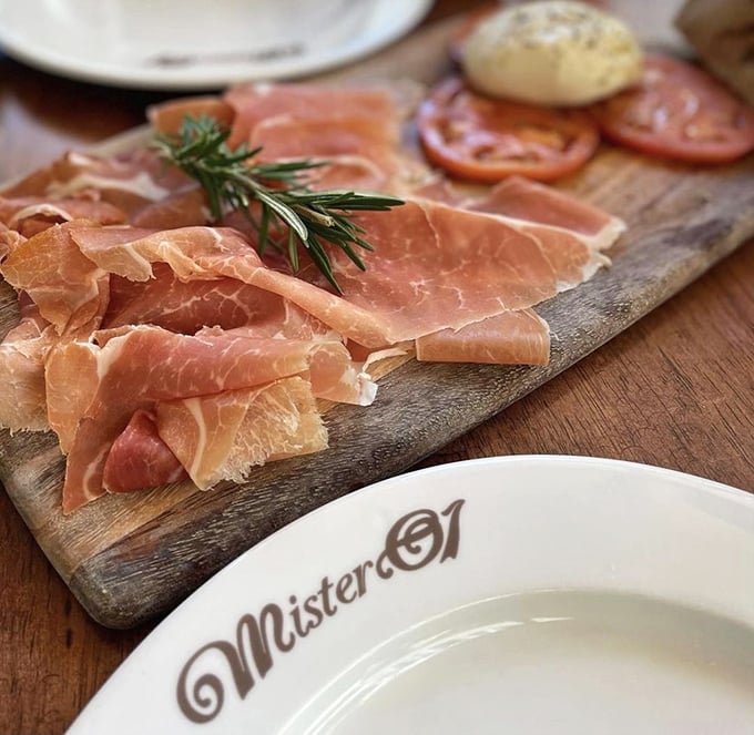 Prosciutto perfection! This board is like a first-class ticket to flavor town, no passport required.