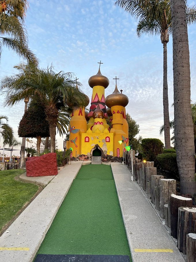 From Russia with love! This onion-domed wonder transports you to a world of fairy tales and fantastic putts.