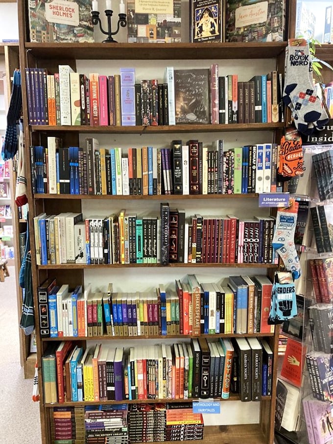 From Austen to Zola, the classics section is a time machine for literature lovers. No flux capacitor needed!