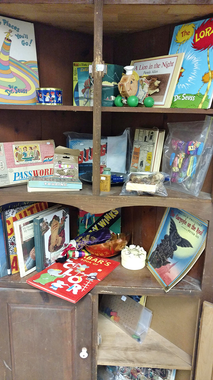 Dr. Seuss meets Goodnight Moon in this corner of childhood nostalgia. Oh, the places you'll go&hellip; down memory lane!