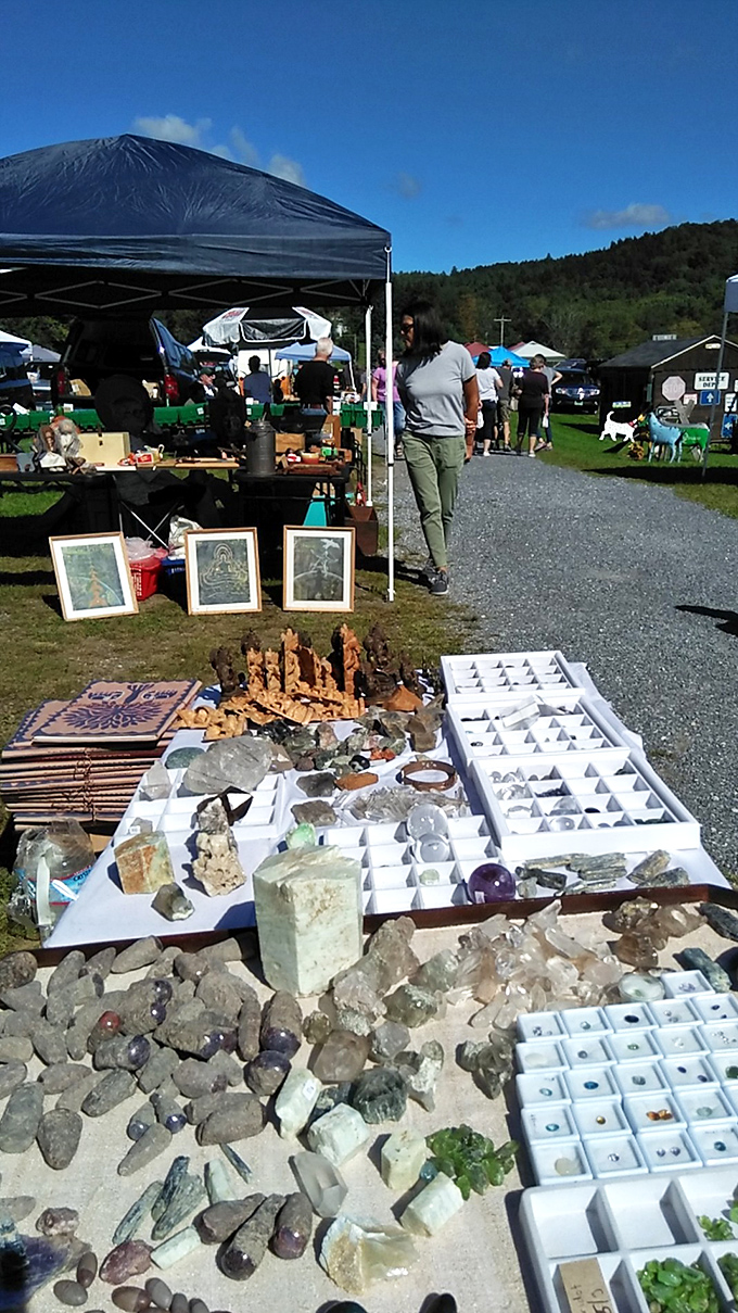 Nature's bling bonanza! These sparkling stones and crystals are like Earth's own jewelry box, laid out for the picking.