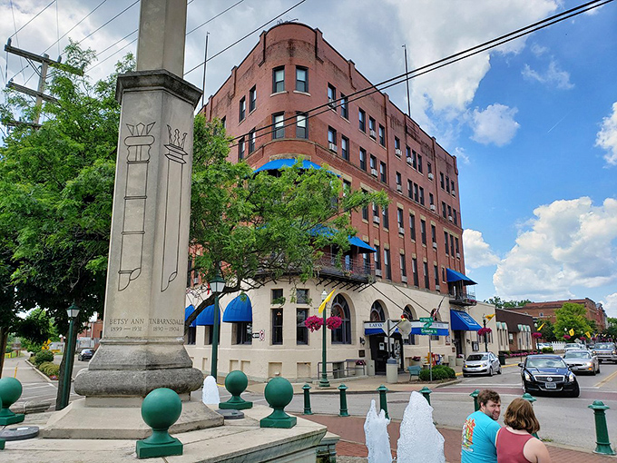 The Lafayette Hotel: where history meets hospitality. It's like stepping into a time warp, but with modern plumbing. Win-win!